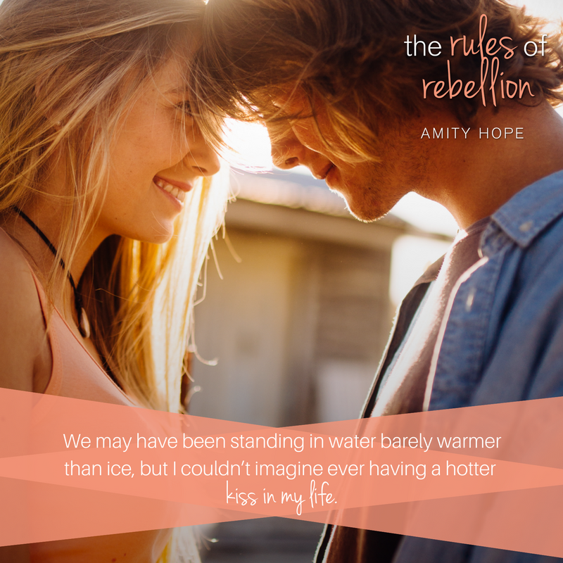 New Release Review and Giveaway! THE RULES OF REBELLION by Amity Hope