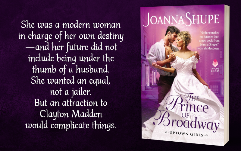 New Release Review and Giveaway! THE PRINCE OF BROADWAY by Joanna Shupe ...