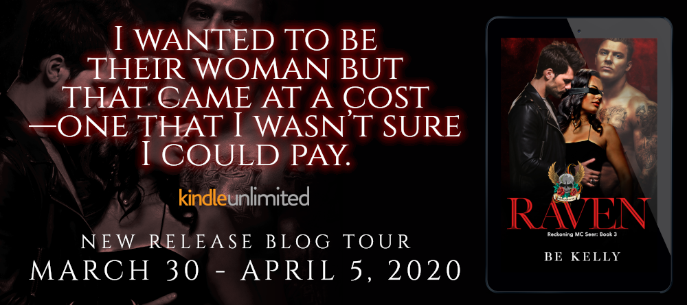 New Release and Giveaway! RAVEN by B.E. Kelly (Reckoning MC Seer series)