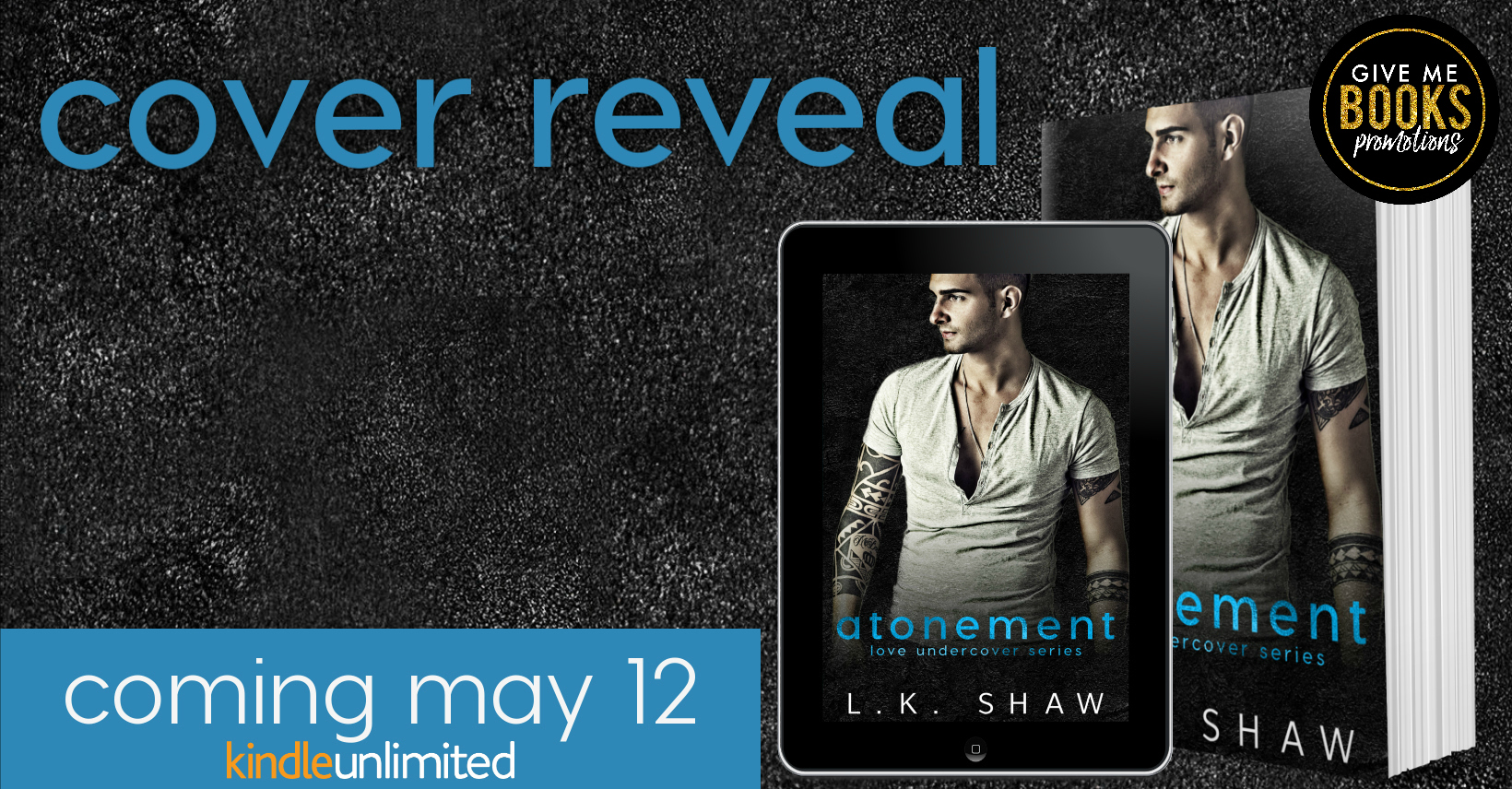 Cover Reveal! ATONEMENT by L.K. Shaw (Love Undercover #3)