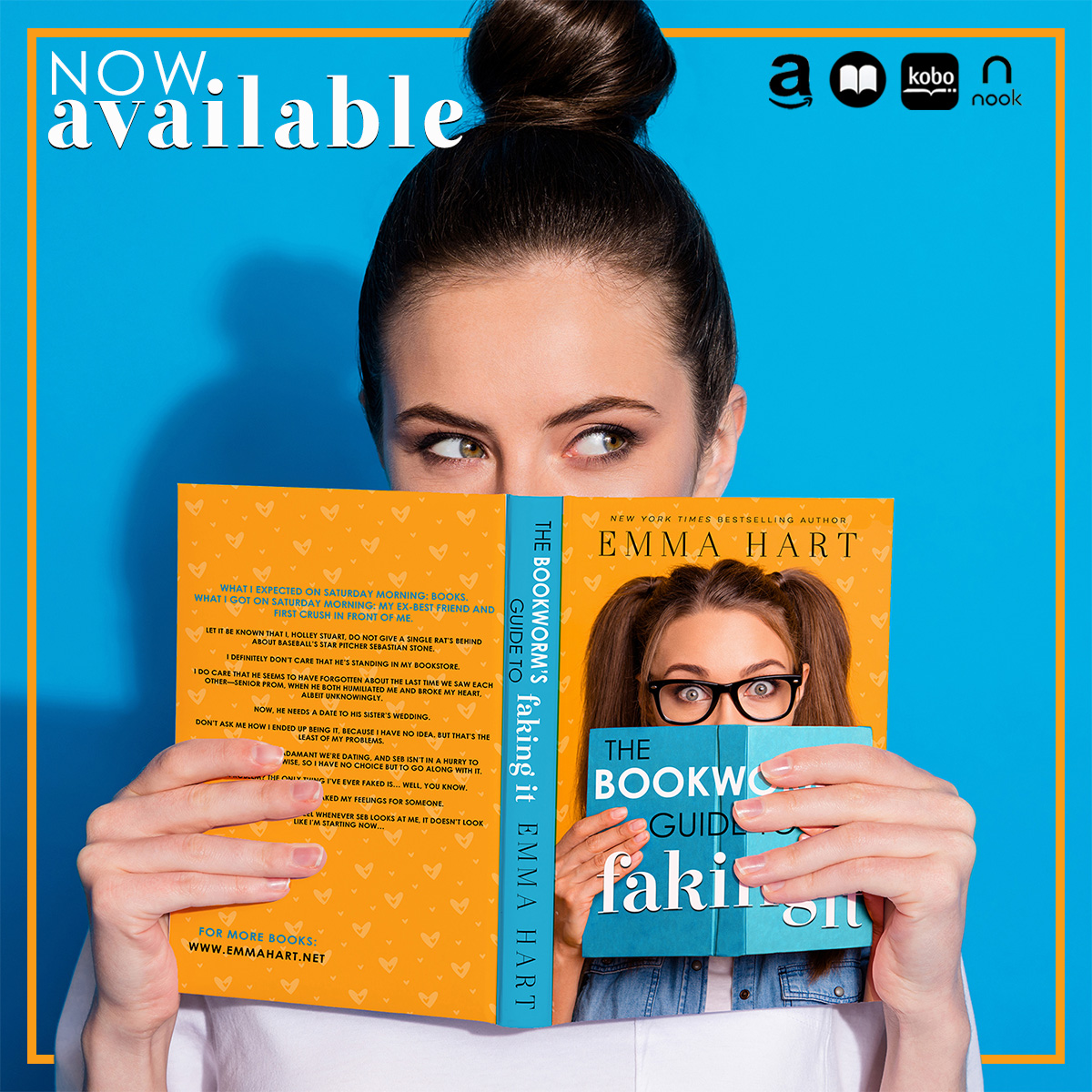 New Release Review! THE BOOKWORM’S GUIDE TO FAKING IT by Emma Hart (The ...