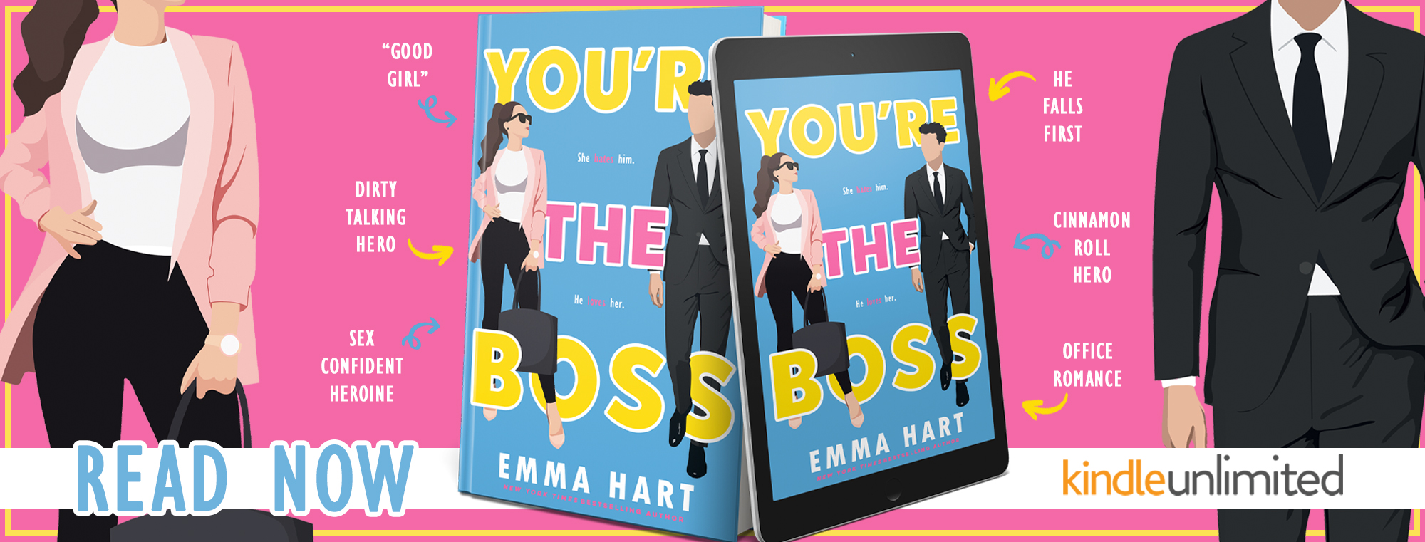 New Release Review! YOU’RE THE BOSS by Emma Hart