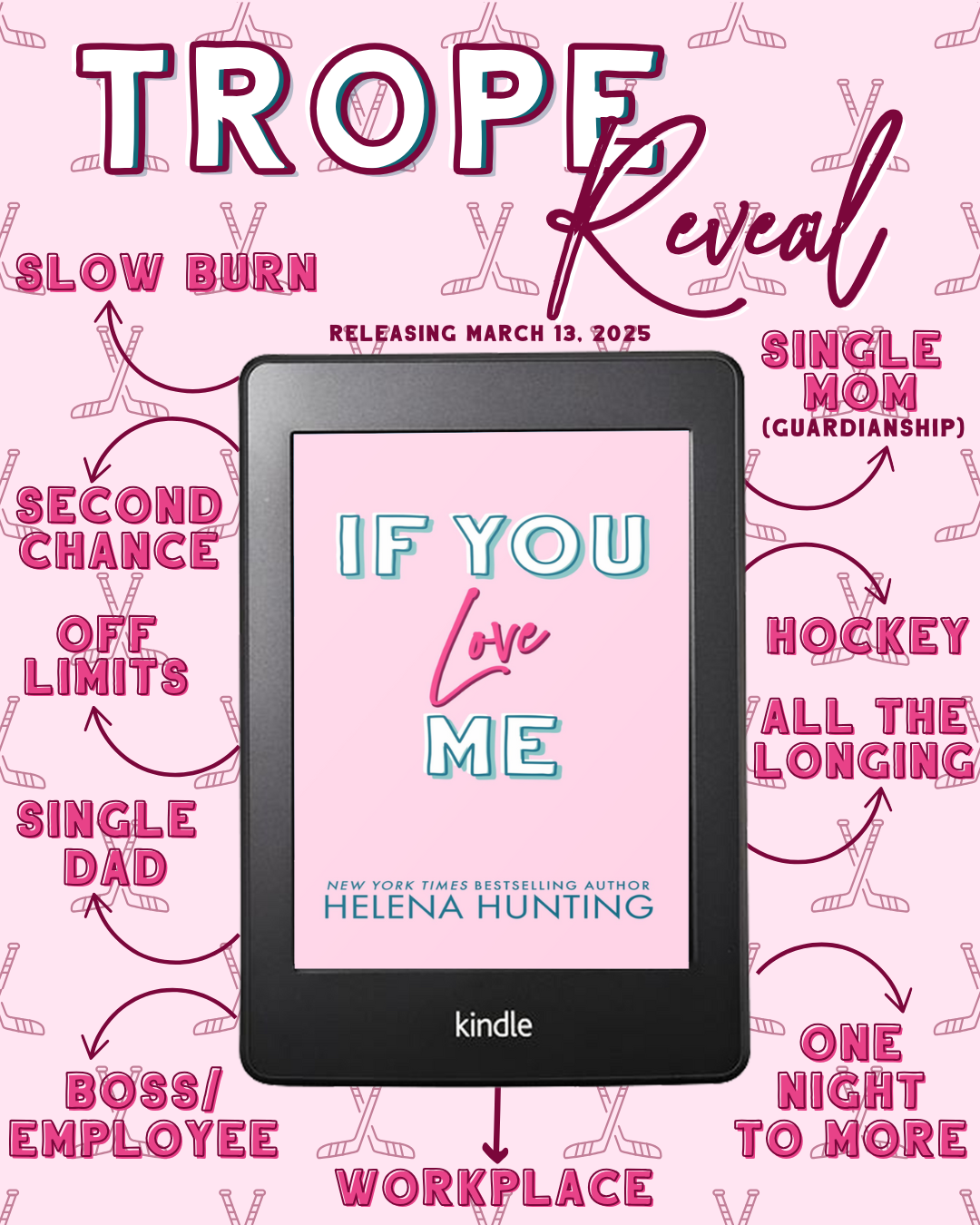 Trope Reveal! IF YOU LOVE ME by Helena Hunting (Toronto Terror #4)